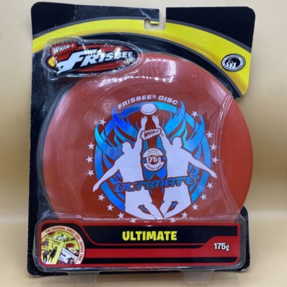 Games | New Wham O Ultimate Frisbee Sports Disc 175g Red Version | Poshmark